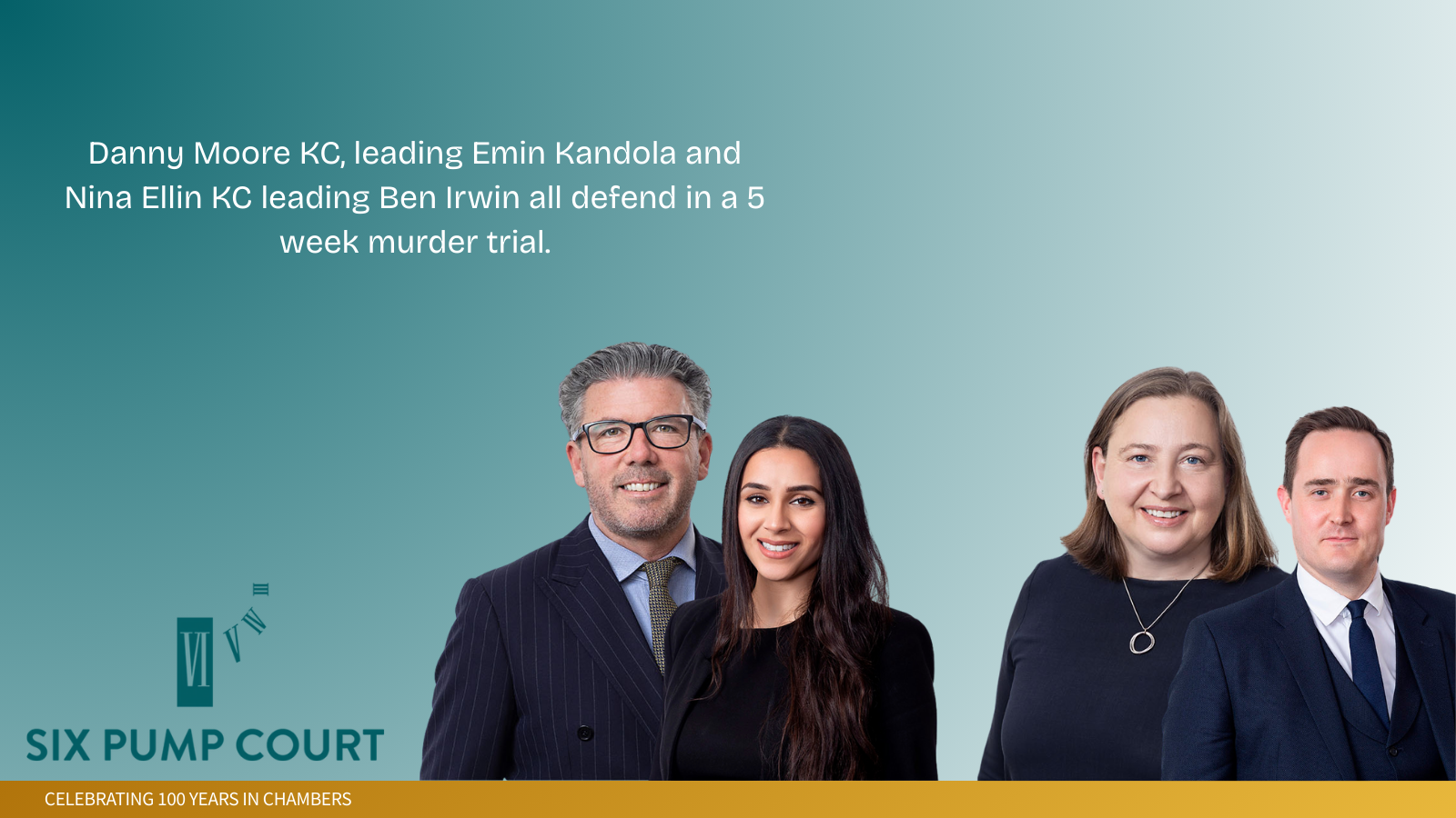 Two leading criminal Silks and Juniors all act for defendants in ...