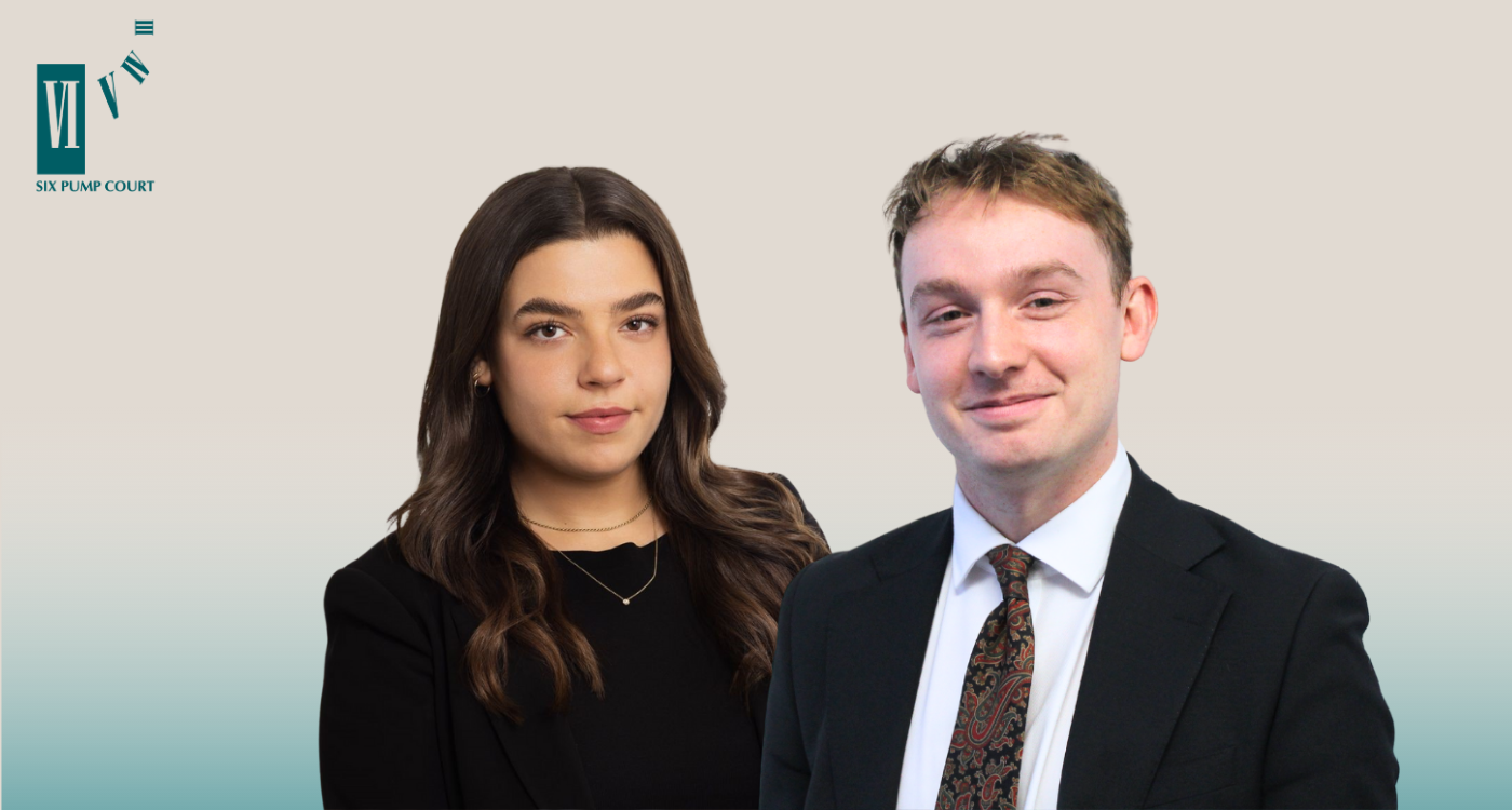 6 Pump Court is delighted to announce that Victoria Kaye and Alex ...